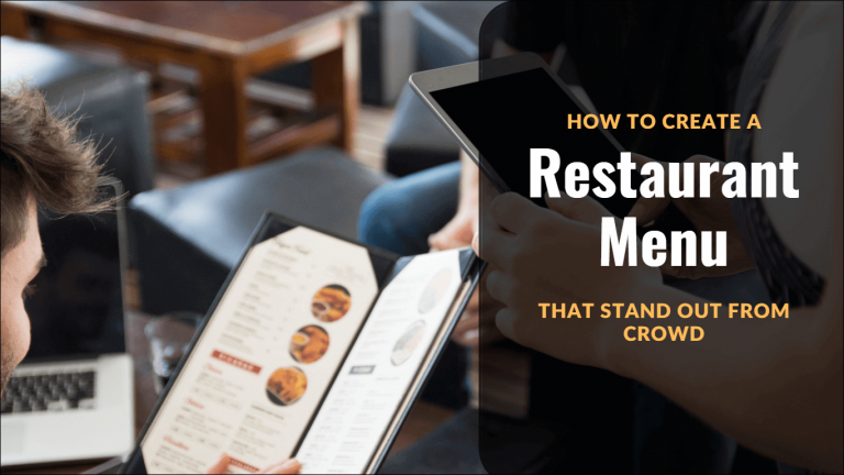 How to create a restaurant menu that stands out from the crowd