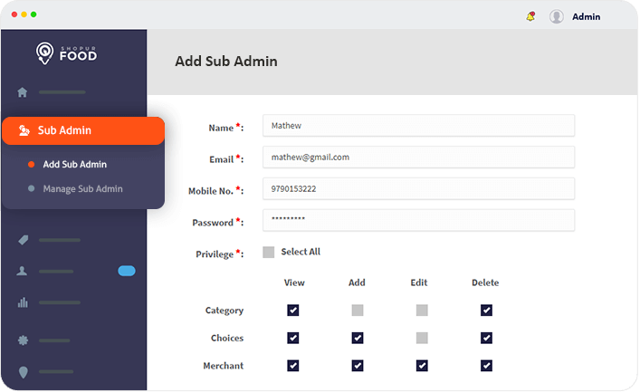 Restaurant management software to manage food order - Shopurfood